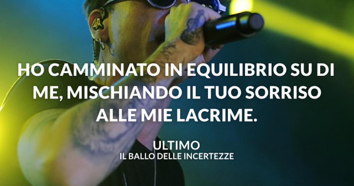 Le 30 frasi più belle dalle canzoni di Ultimo