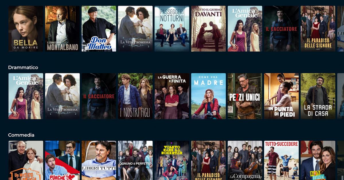 RaiPlay: tutte le fiction da vedere gratis sulla piattaforma