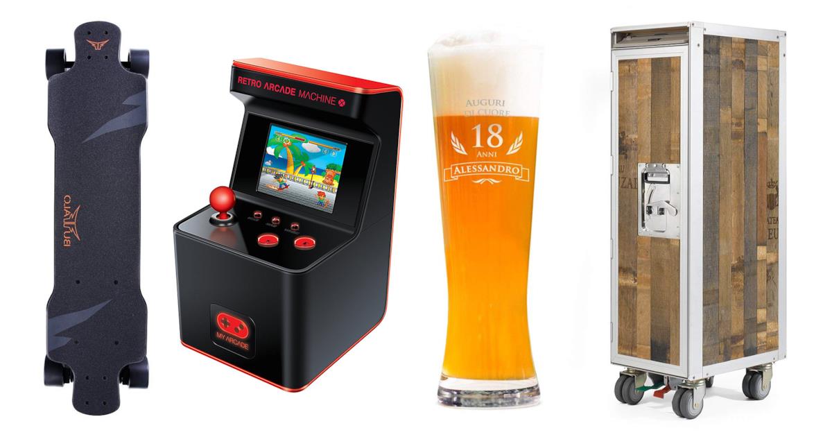 50 idee regalo per l'uomo, dai 18 ai 60 anni